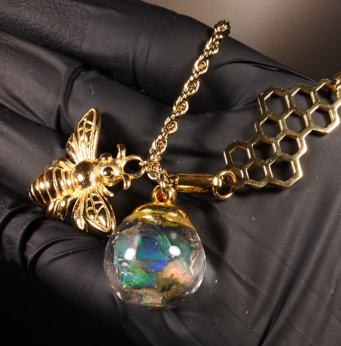 Glass Jar Necklace – The Opal Trove